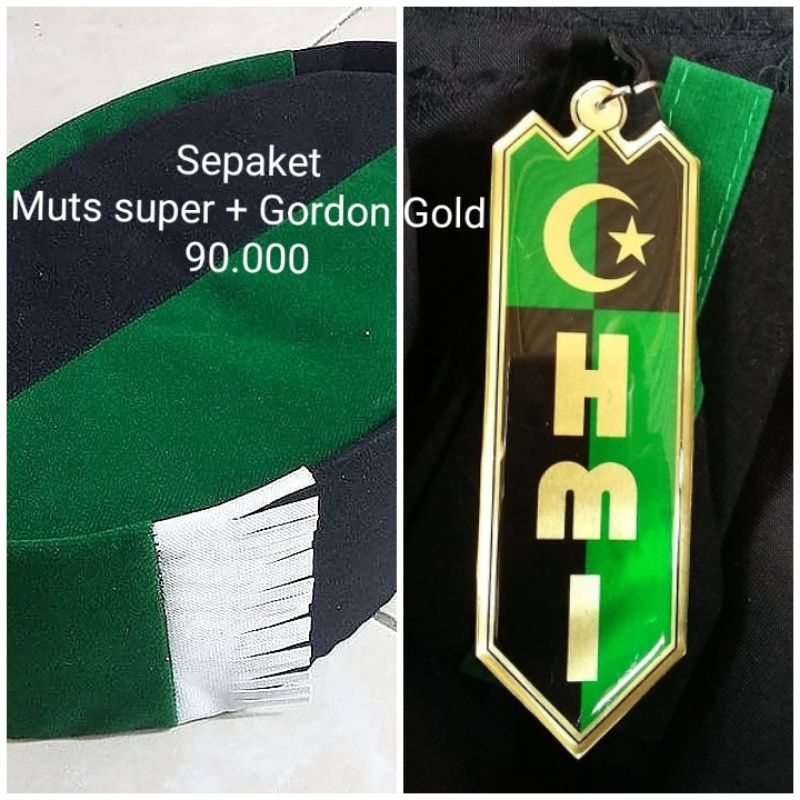 Jual Muts Super (Peci HMI) + Gordon HMI Gold / View Emas *Bonus STIKER ...