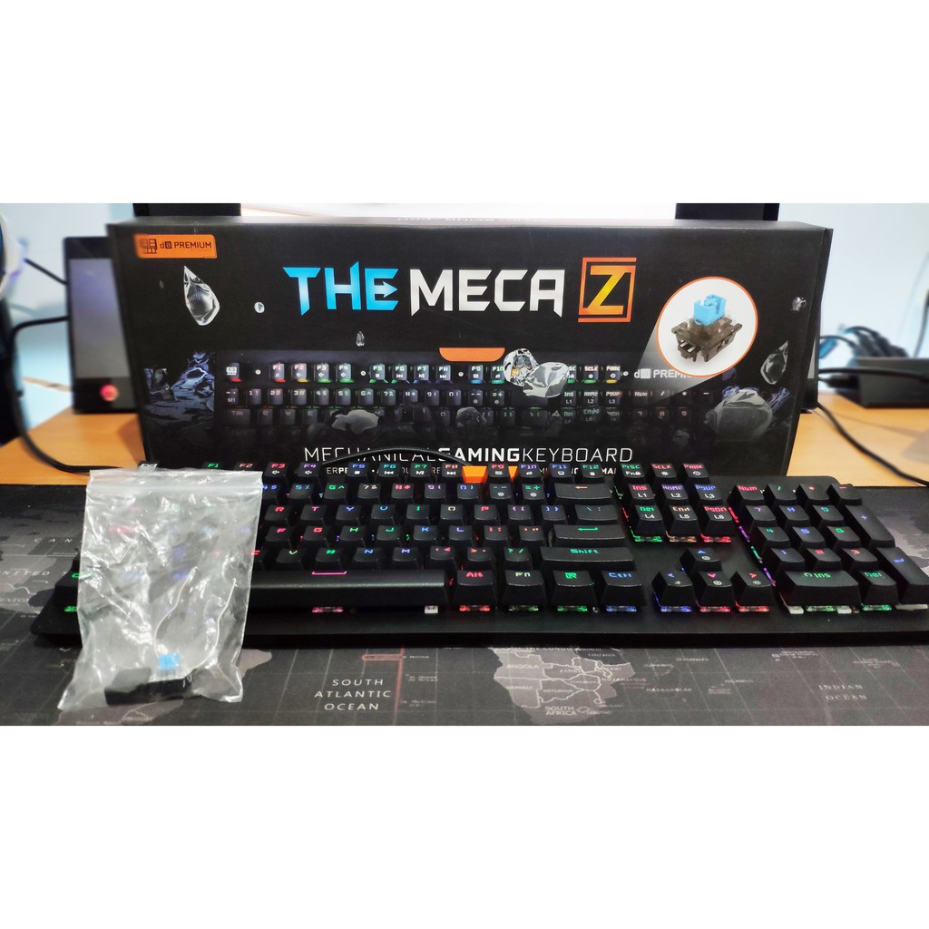 Jual Keyboard Digital Alliance Meca Z Premium RGB Optical Blue Switch ...