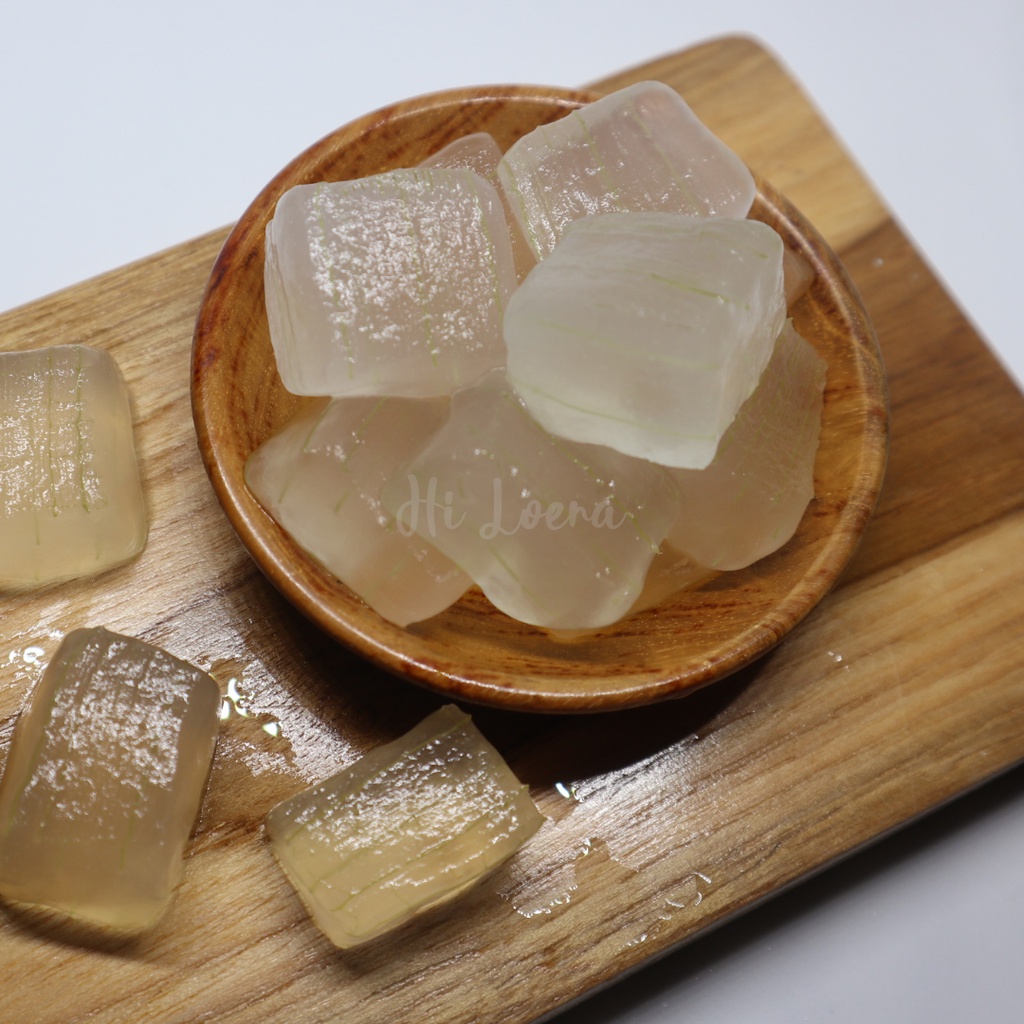 Jual Nata Aloevera Aloe Vera Lidah Buaya Kupas Tanpa Pengawet dan ...