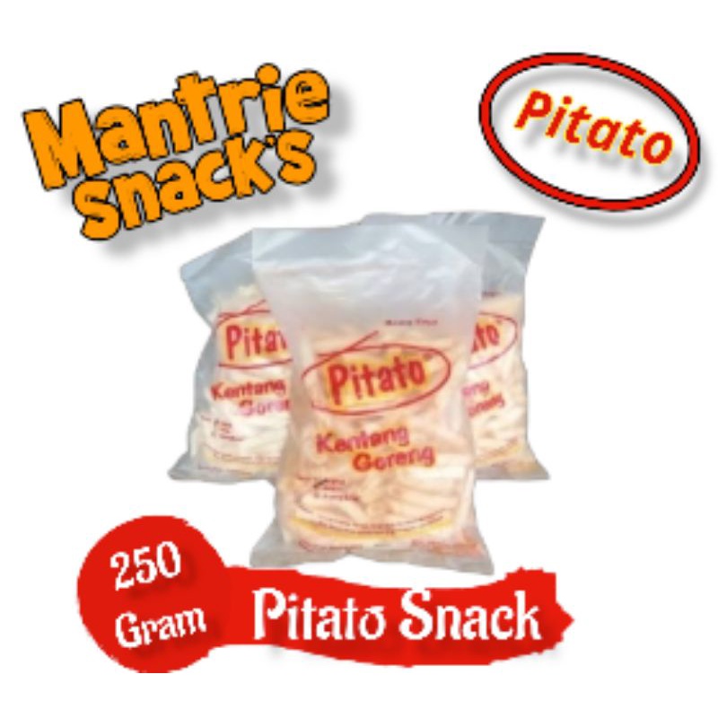 Jual Pitato kentang goreng 250 gr | Shopee Indonesia