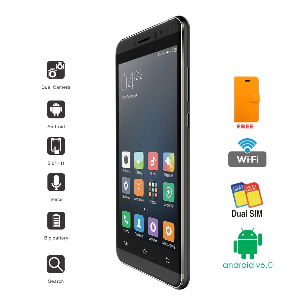 Jual HP Android 3G iCherry C229 Jupiter 5.0 inch IPS HD 1GB + 8GB ...