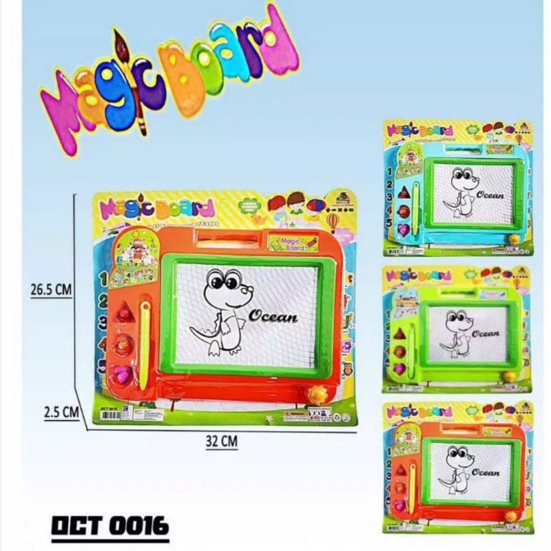 Jual Mainan Papan Tulis OCT 0016 - DRAWING MAGIC BOARD 0016 | Shopee ...