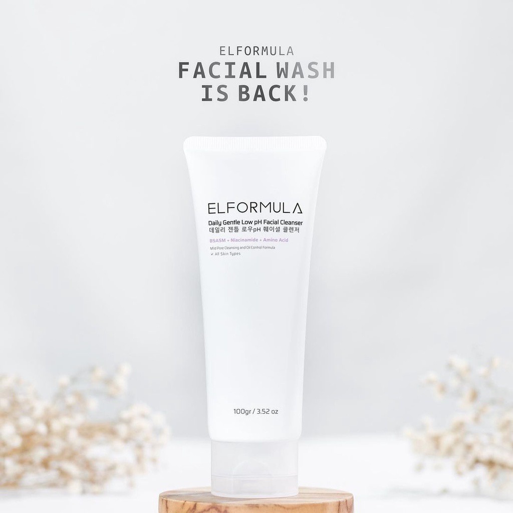 Jual ELFORMULA Daily Gentle Low pH Facial Cleanser 100 ml - Face Wash ...