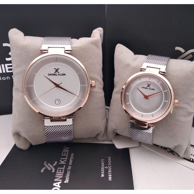 Jual JAM TANGAN COUPLE DANIEL KLEIN DK 11917 DK 11917 Analog Original ...