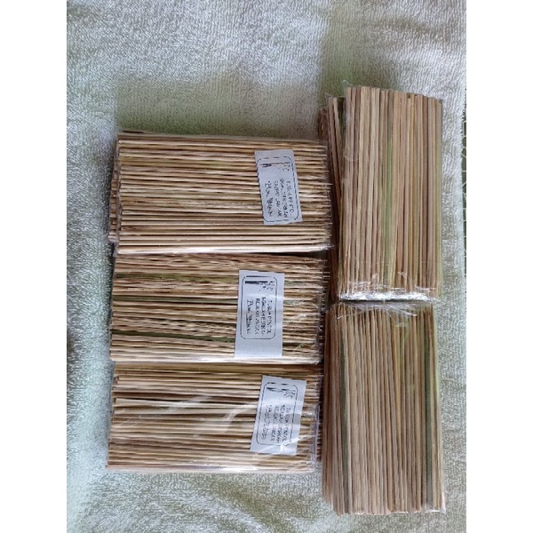 Jual tusuk sate / buket 1kg dan tusuk pentol / cilok / aci bulat dan ...