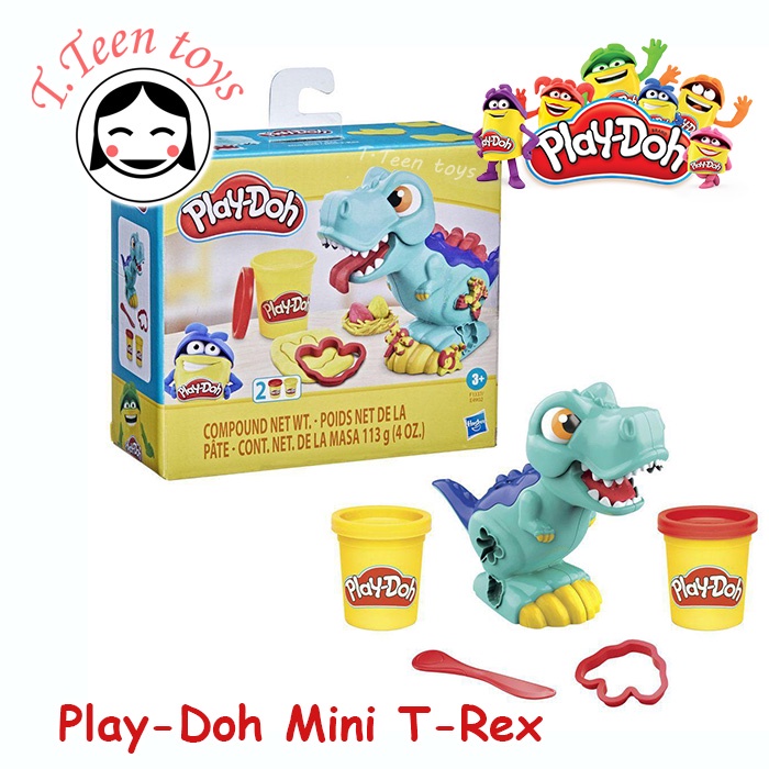 Jual Playdoh mini t-rex dino / play doh original play dough plastisin ...