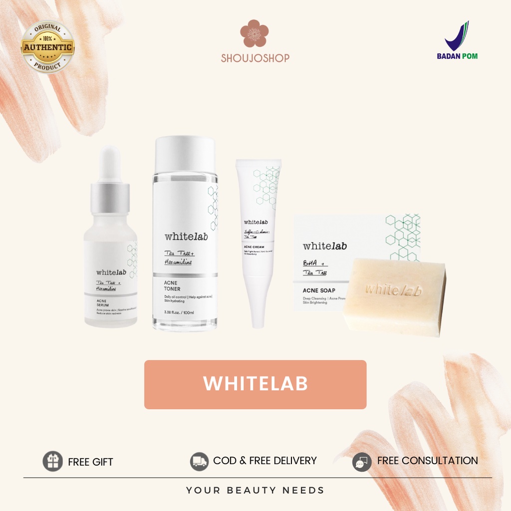 Jual Whitelab Paket Acne Lengkap | Shopee Indonesia