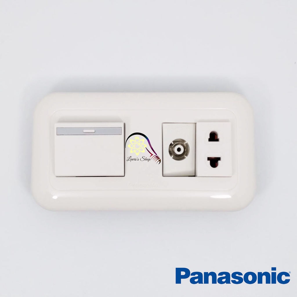 Jual Panasonic Saklar WEJ5541 Stop Kontak WEJ10919 Outlet TV WEJ2501 ...