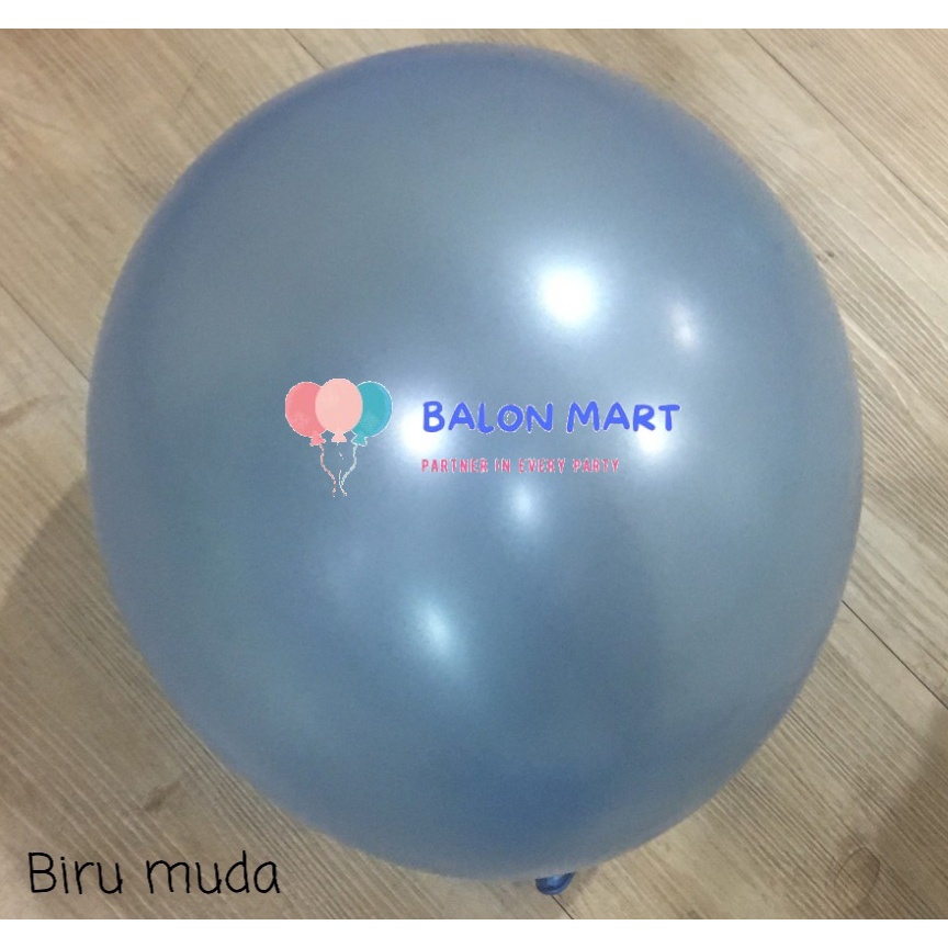 Jual (GROSIR) Balon Latex Metallic 12 Inch (1 PACK ISI 100) | Shopee ...