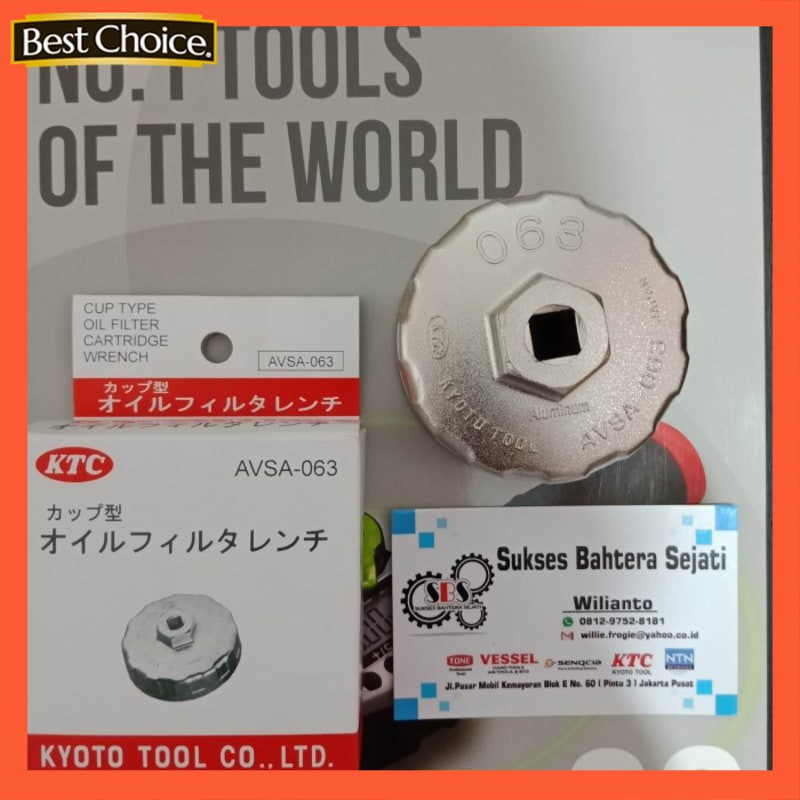 Jual Kunci Oli Filter Mangkok KTC AVSA-063 | Shopee Indonesia