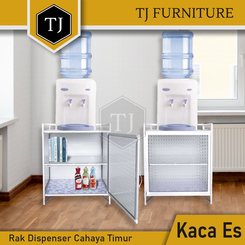 Jual Cahaya Timur Rak Dispenser Kaca Es / Meja Dispenser / Rak Dapur ...