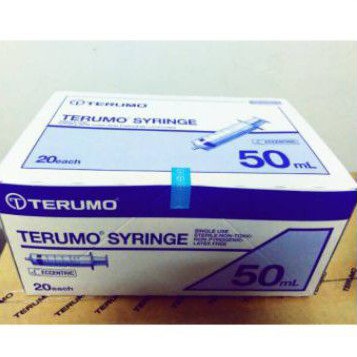 Jual SPUIT 50CC ECCENTRIC TERUMO / SYRINGE 50CC TERUMO / SUNTIKAN 50CC ...