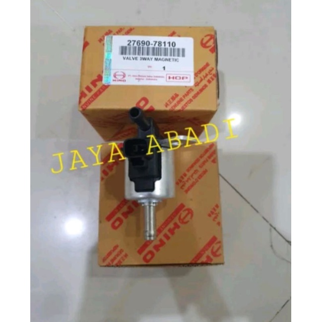 Jual VALVE 3WAY MAGNETIC 3WAY HINO DUTRO HT130 12VOLT 27690-78110 ...