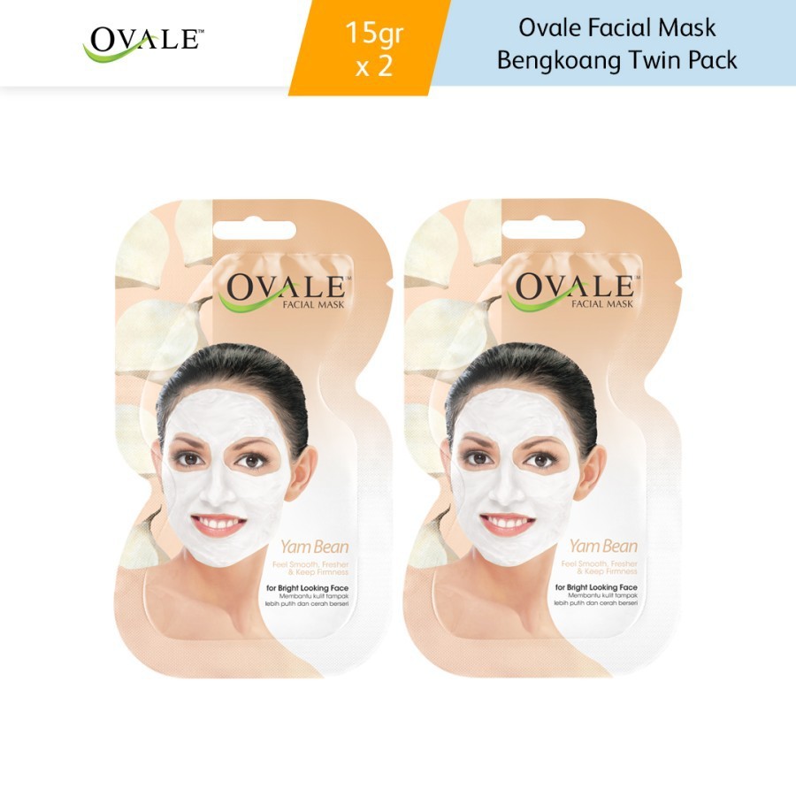 Jual Isi 2 pcs - Ovale Facial Mask Sachet 15gr Twinpack Varian Random ...