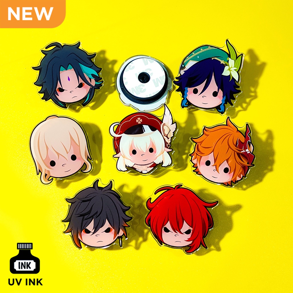 Jual Pop socket / Hp / Handphone / Phone Holder / Griptok Genshin ...