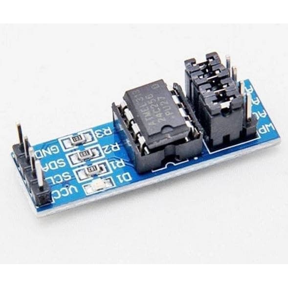 Jual AT24C256 Serial I2C Interface EEPROM Data Storage Module For Arduino | Shopee Indonesia