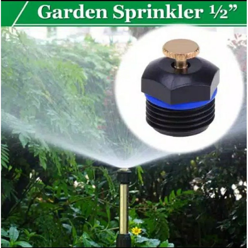 Jual SPRINKLER TAMAN SPRAYER ADJUSTABLE ALAT SIRAM KUNINGAN KRAN ...