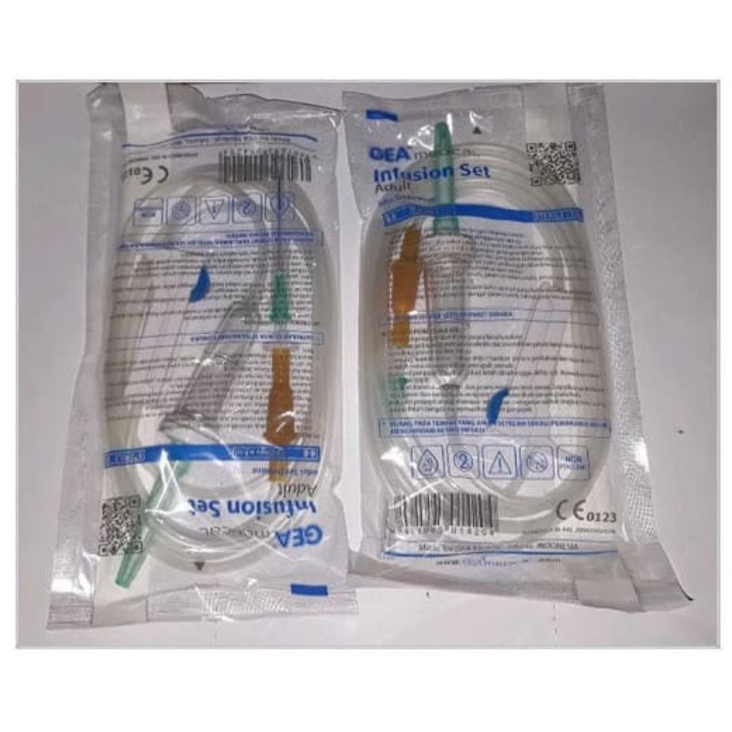 Jual InfuS set Dewasa. InfuS set GEA Dewasa. Adult Infusion Set. Selang ...