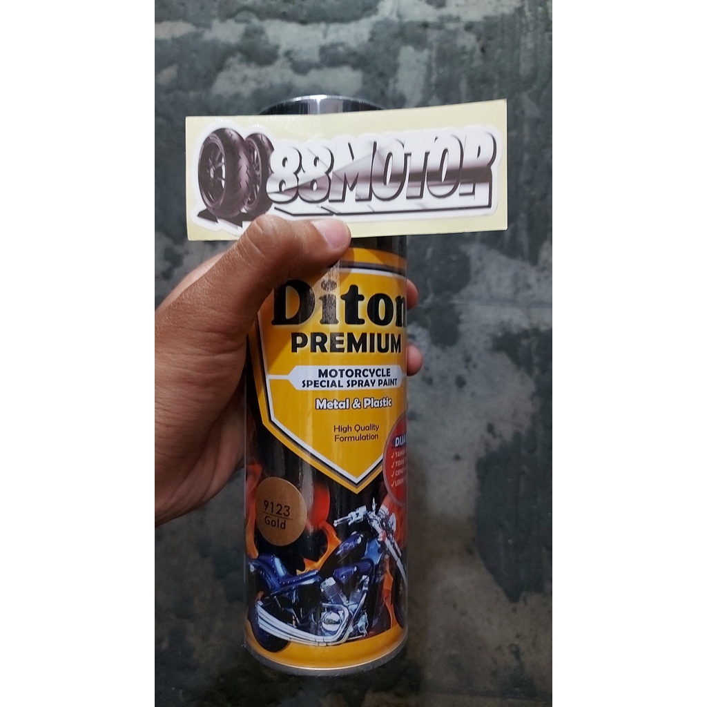 Jual DITON PREMIUM Cat Semprot - Gold 9123 ( harga offline lebih murah ...