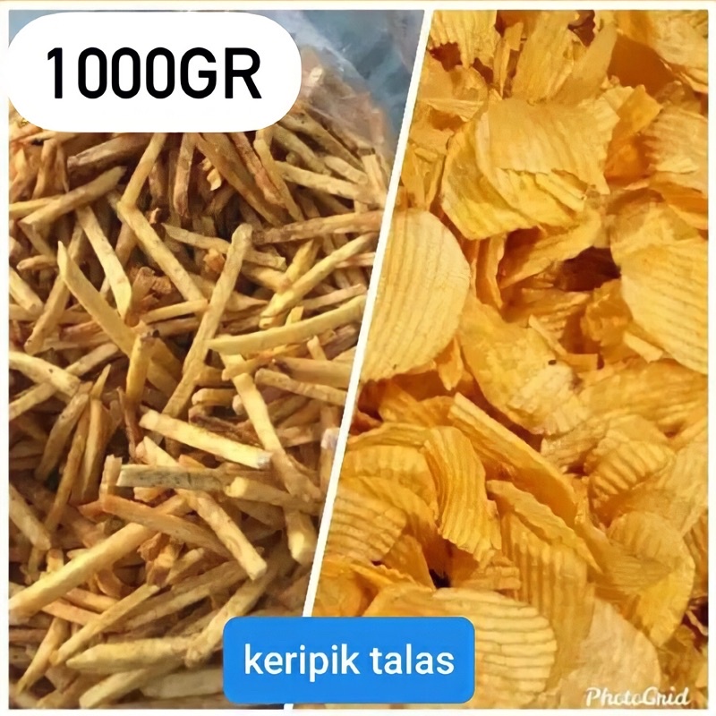Jual IJM - Keripik Talas kiloan 1kg (1000gr) | Shopee Indonesia