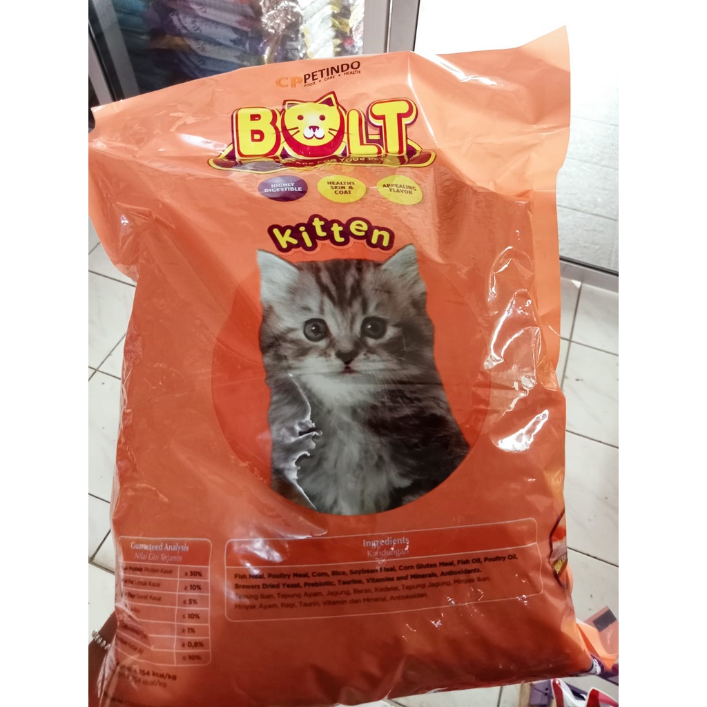 Jual Bolt Cat Kitten Repack 1kg | Shopee Indonesia