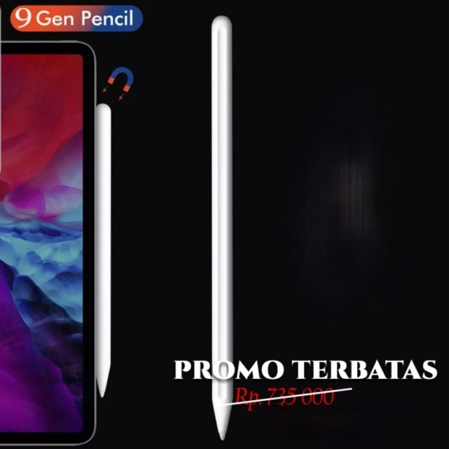 Jual Stylus Pen Gen 3 Apple Pencil Palm Rejection Ipad 2018 2020 ...