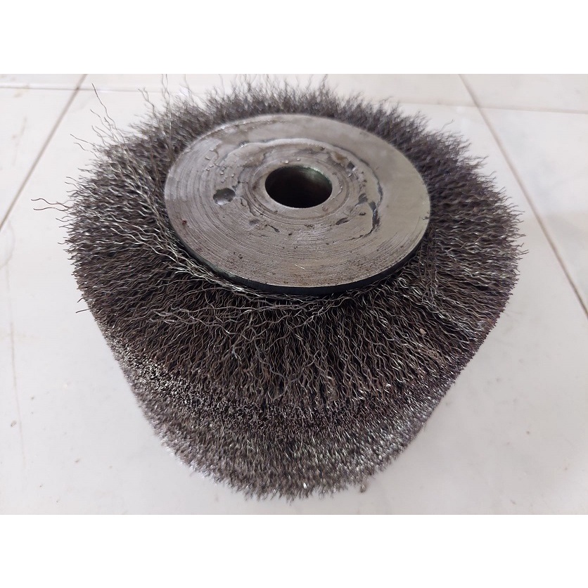 Jual Sikat Rol Rastik - Rustik kawat baja 150 x 100 x 25 mm | Shopee ...