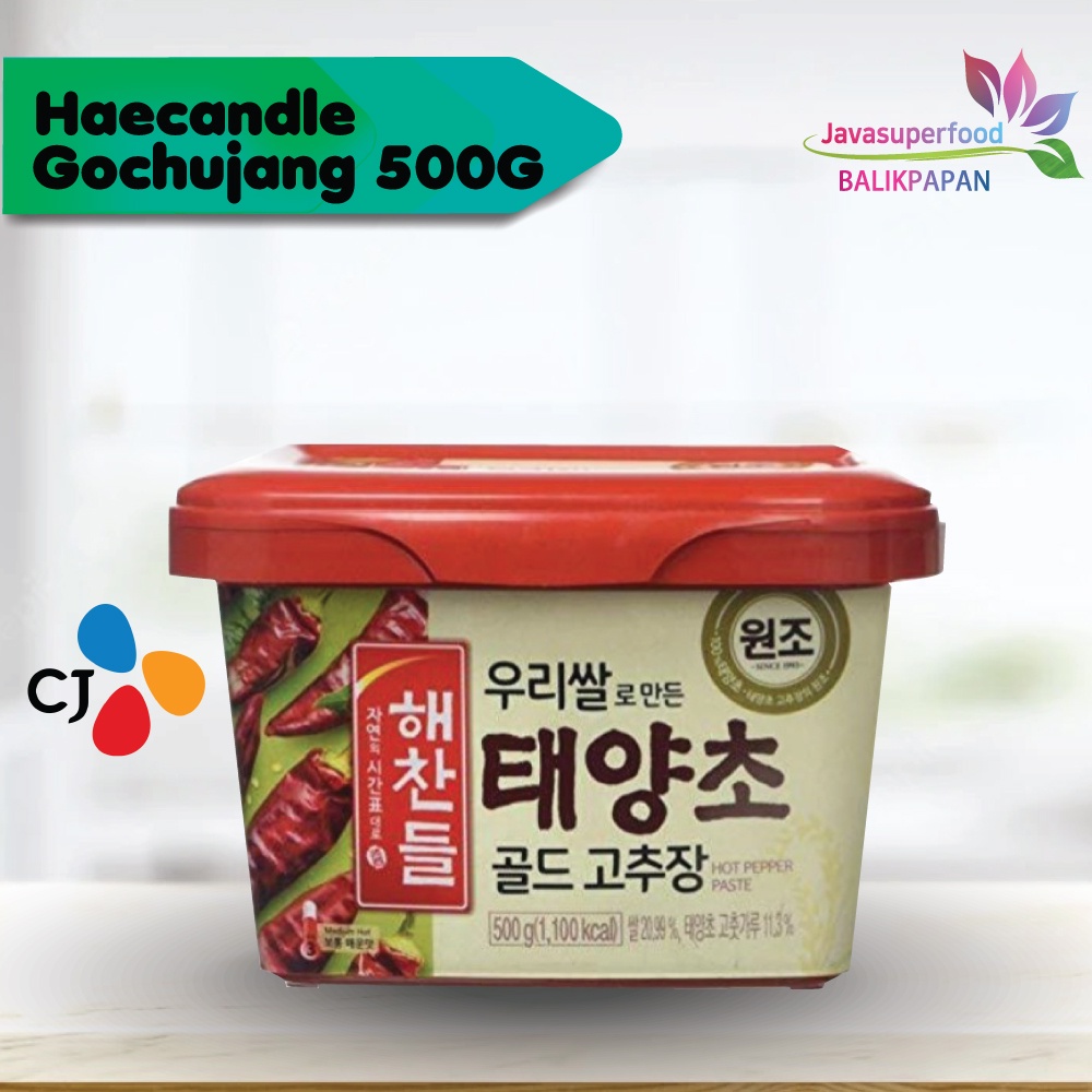Jual Haechandle Gochujang Korea Hot Pepper Paste Sambal Pasta [500 g] | Shopee Indonesia