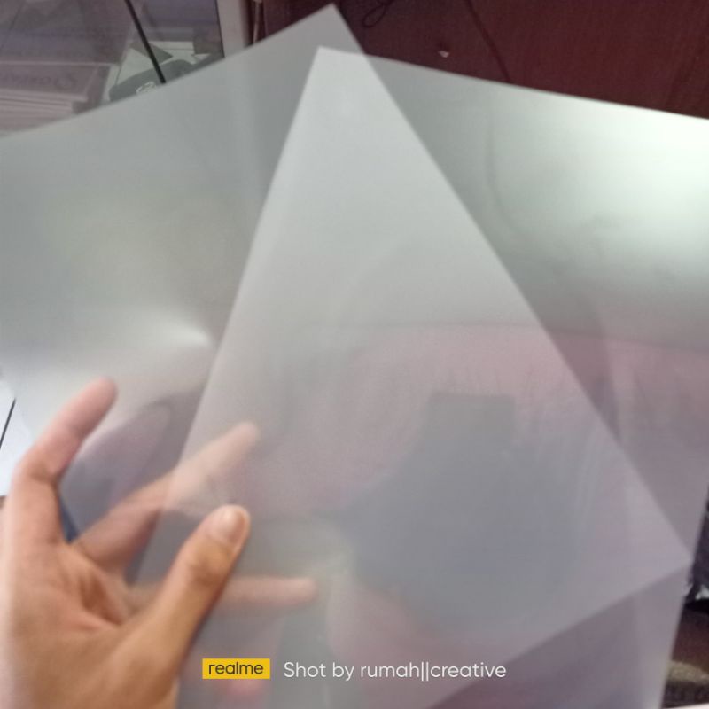 Jual stiker mika transfrant khusus printer epson bisa tinta dye/ori ...