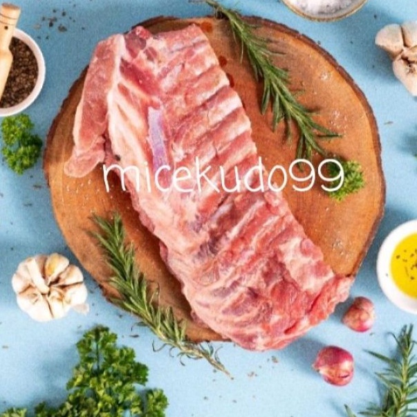 Jual IGA BABI 1 KG SEGAR BAIKUT PORK RIBS BAKUT PORK RIBS DAGING BABI ...