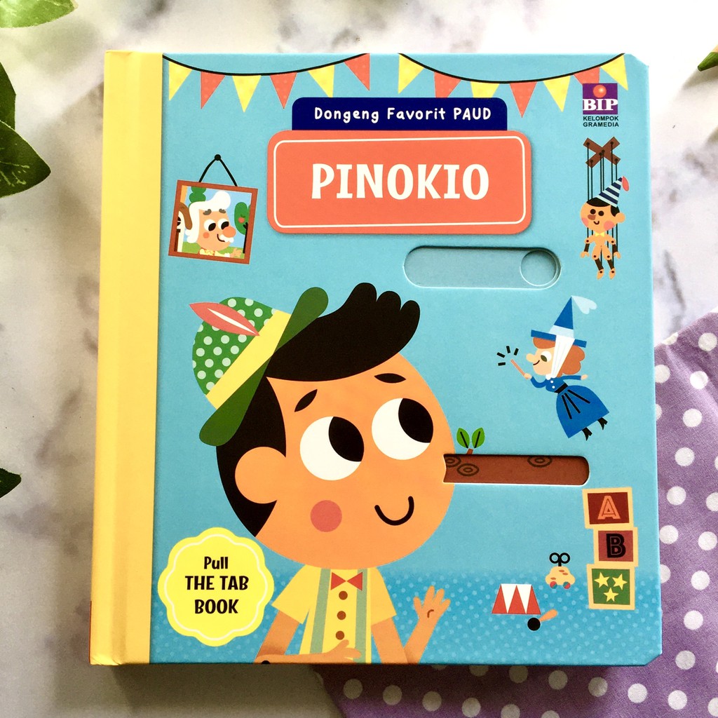 Jual Buku Boardbook Mekanik Anak : Dongeng Favorit PAUD : Pinokio ...