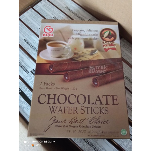 Jual KUGI WAFER STICK VANILA 120GR | Shopee Indonesia