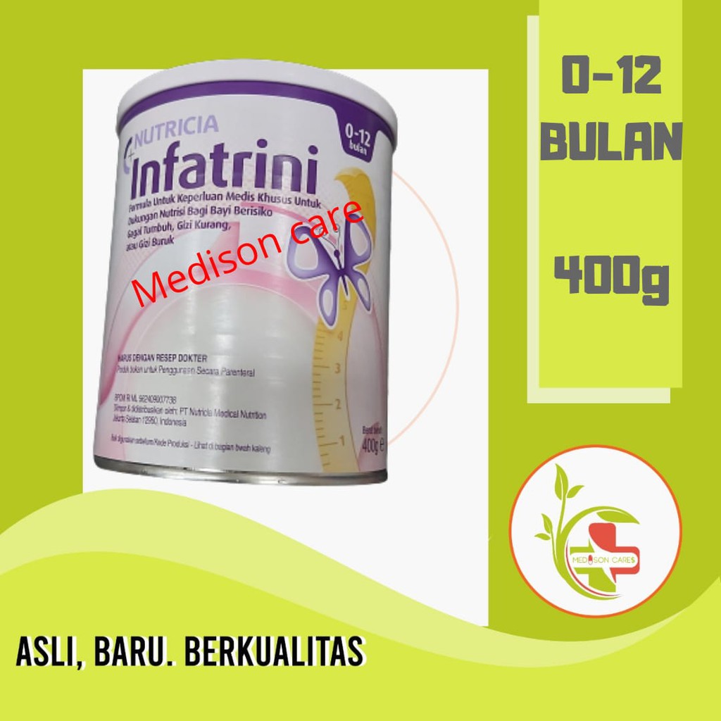Jual infatrini formula susu nutricia | 0-12 bulan 400g | Shopee Indonesia