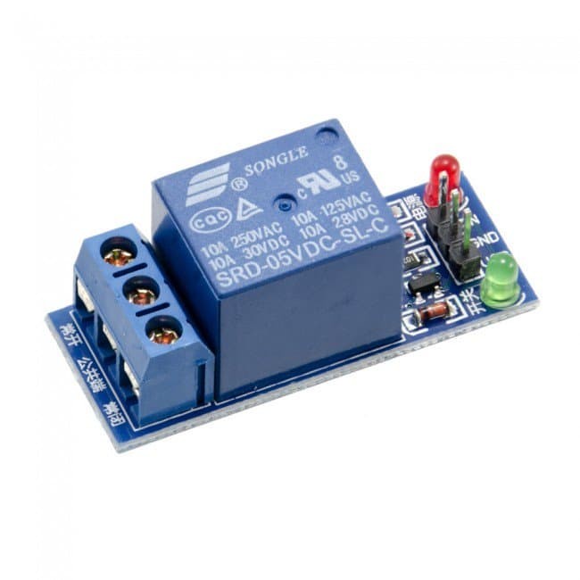 Jual Relay Module 1 Channel 10A 250VAC 30VDC Modul DC-AC Low Trigger ...