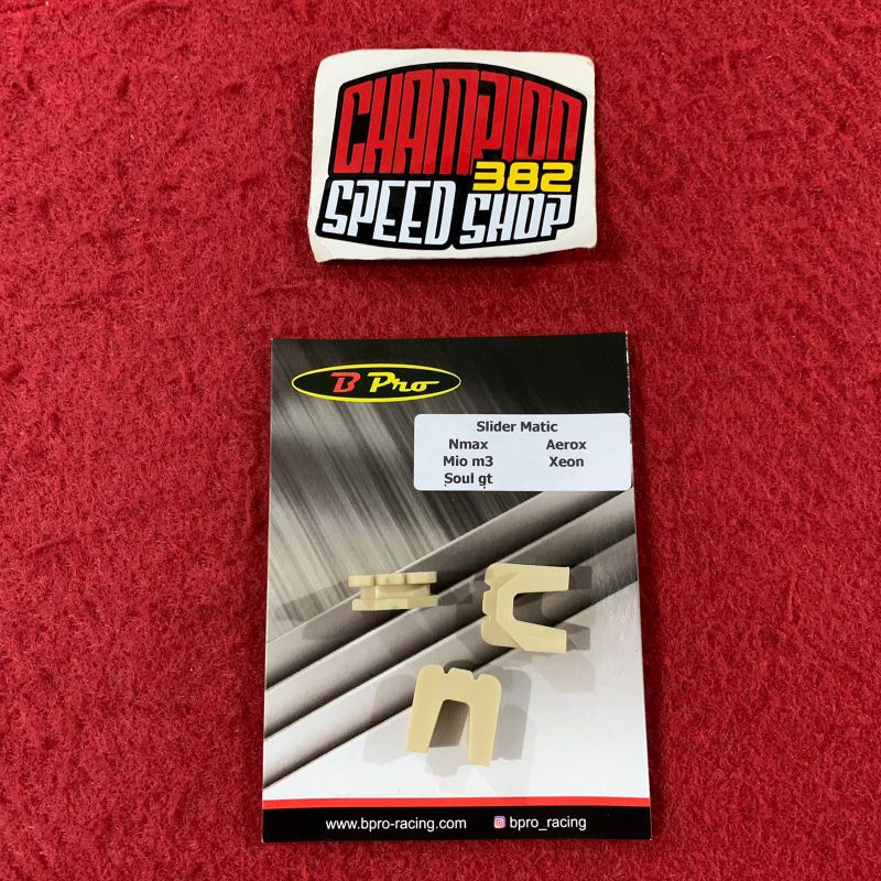 Jual Slide Piece Karet Pulley CVT BPRO Racing All New NMAX 2020-2024 ...