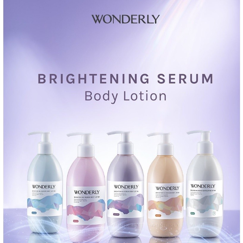 Jual AS WONDERLY Brightening Serum Body Lotion 300 ml | Advanced ...