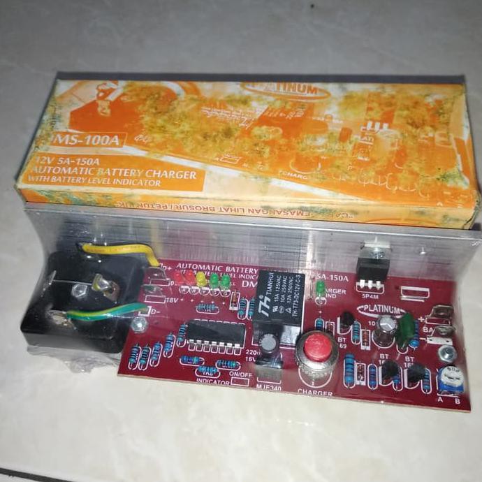 Jual Kit Automatic Beterry Charger 12V 5A - 150A- Dms 100A Mad-Os1 ...