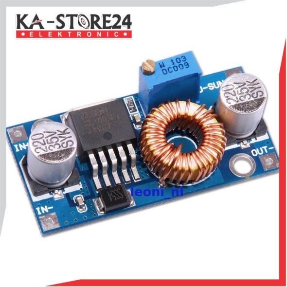 Jual ADJUSTABLE DC-DC STEP DOWN CONVERTER XL4005 UP TO 5AMP DC MODULE ...