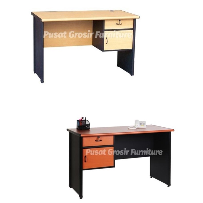 Jual Meja Kantor Biro Lunarsol Lmk 1260 Meja Kerja Office Table ...