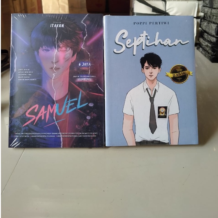 Jual PAKET 2 NOVEL / Samuel & Septihan / RUANG REMAJA / PUSATNOVEL ...
