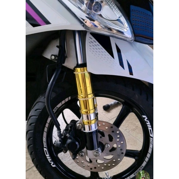 Jual Promo cover shok depan MIO All motor matic MIO Yamaha (Mio j,Mio ...