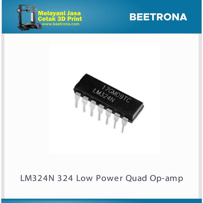 Jual LM324 LM324N 324 Low Power Quad Op-amp Dip-14 IC AK61 beetron65 dijamin | Shopee Indonesia