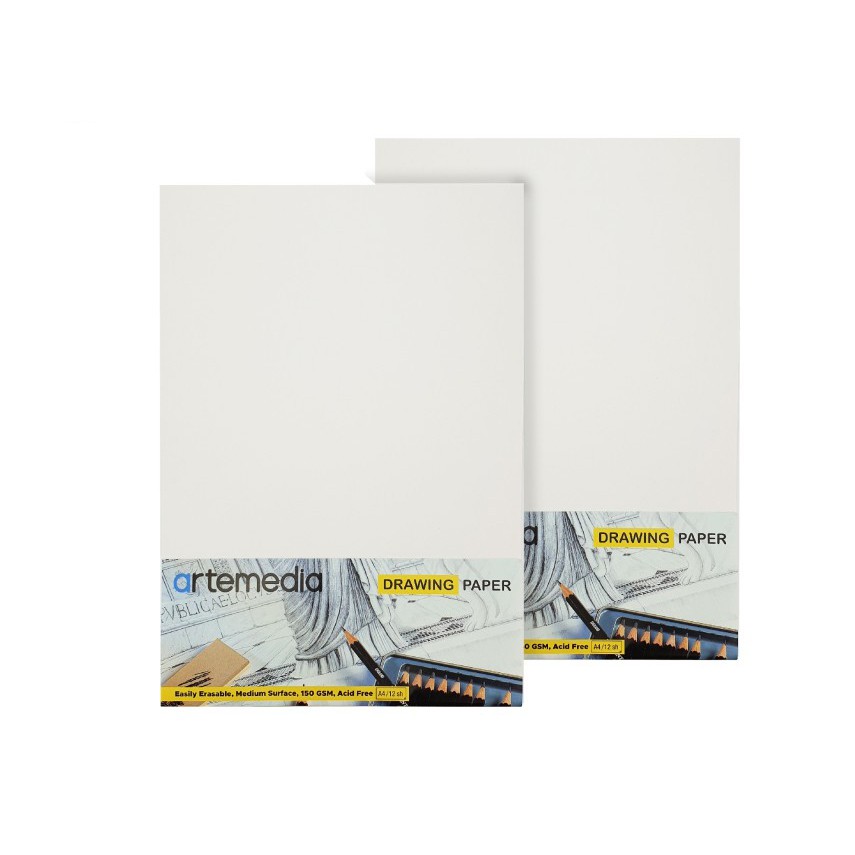 Jual Artemedia Drawing Paper A4 / Kertas Gambar Artemedia | Shopee ...