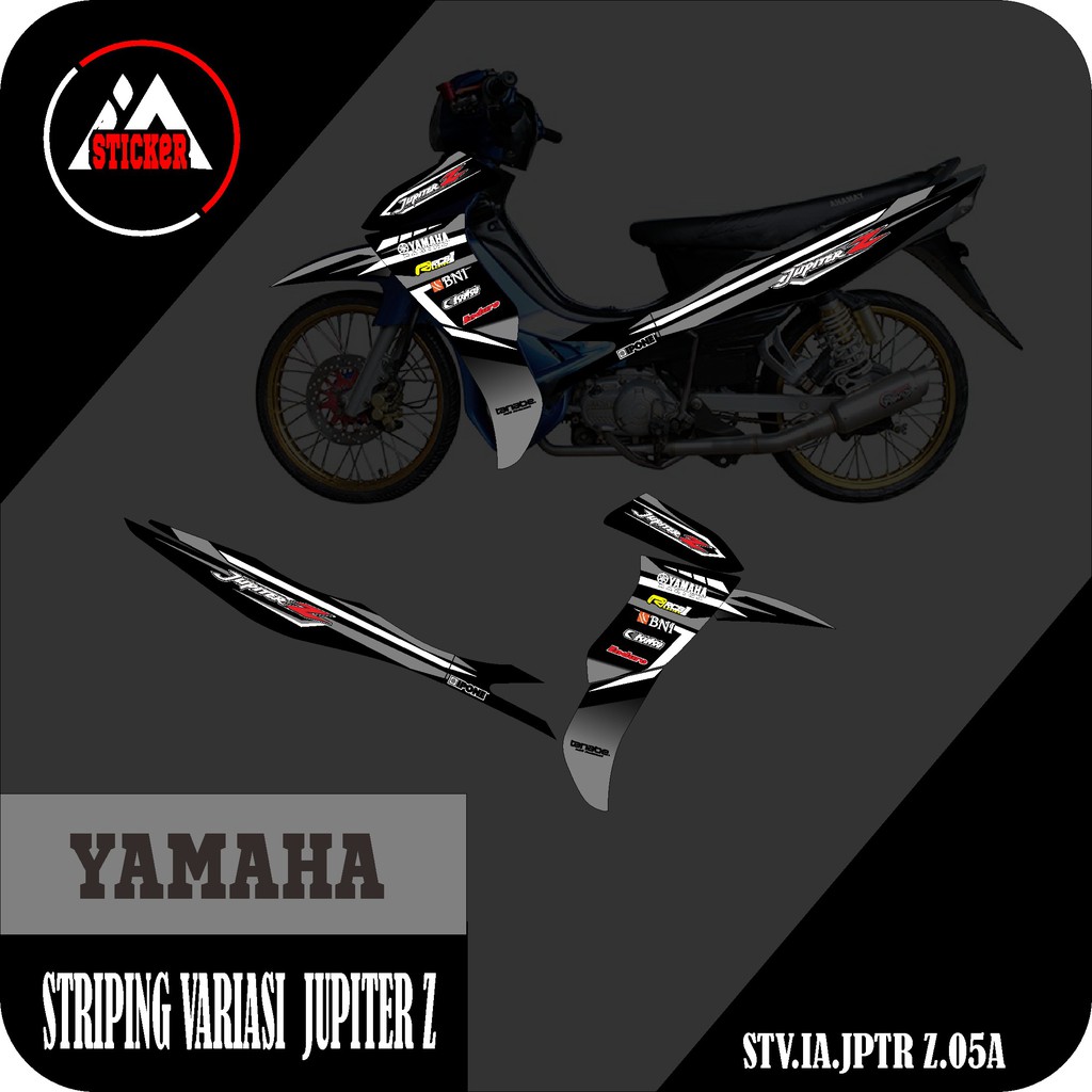 Jual Stiker Striping Jupiter Z Burhan Beluk | Sticker Lis VariasI ...