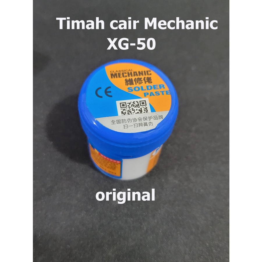 Jual Mechanic XG-50 Timah Solder Cair XG 50 mechanic original | Shopee ...