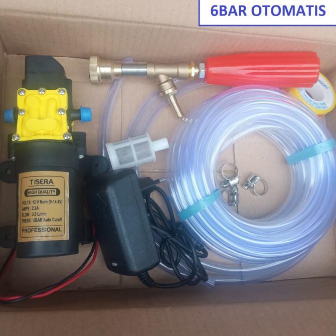 Jual Alat Cuci Motor Mesin Stim Steam Jet Cleaner Pompa DC 12V Robotech ...