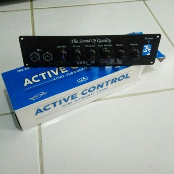 Jual kit active tune tone control mic echo subwofer subwoofer plus ...
