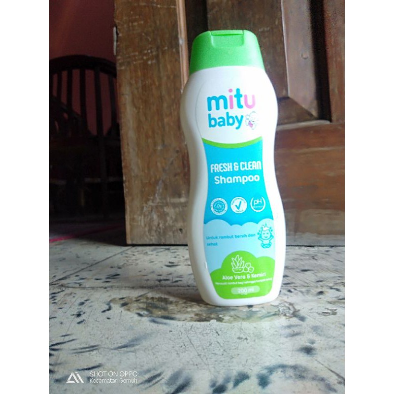 Jual MITU BABY SHAMPOO KEMASAN BOTOL ISI 200ML | Shopee Indonesia