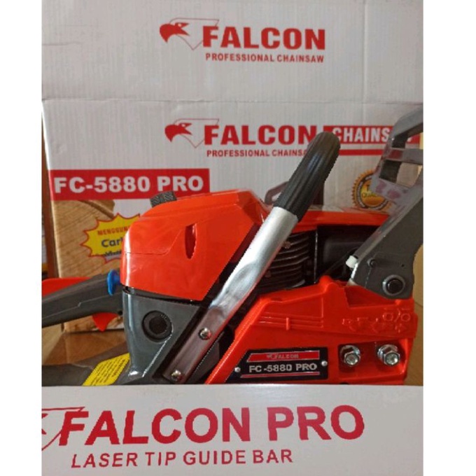 Jual Mesin Chainsaw Falcon Pro 5880 22" Bar Baja Mesin Gergaji Potong ...