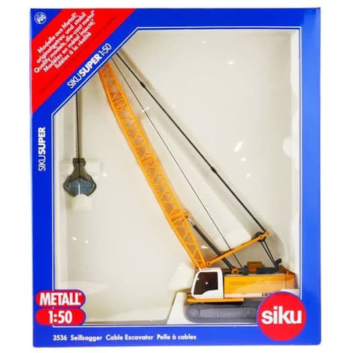 Jual 1/50 Siku 3536 - Cable Excavator Construction Vehicle | Shopee ...